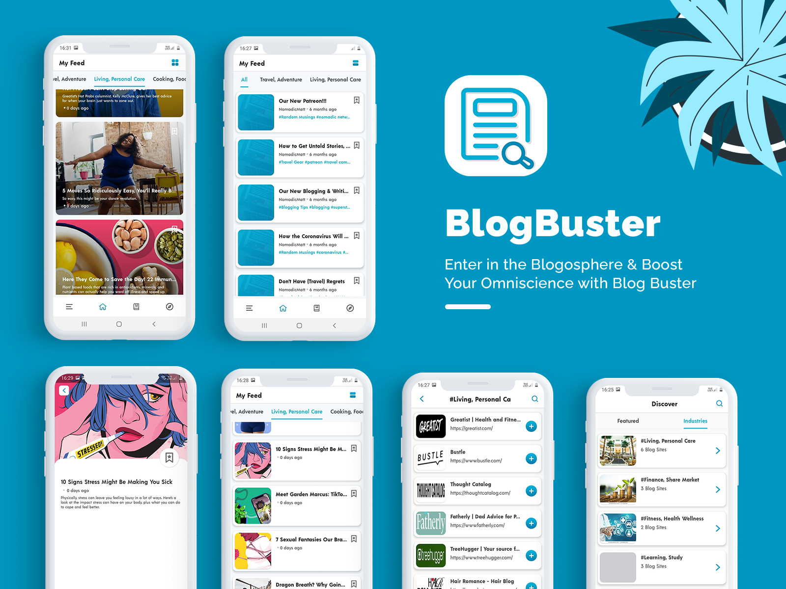 Blog Buster: Enter in the Blogosphere & Boost Your Omniscience